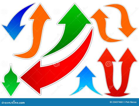Different Set Of Arrows Stock Photo Image 23437460