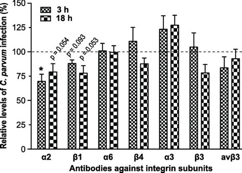Effects Of Treatment By Antibodies Against Various Integrin Subunits On Download Scientific