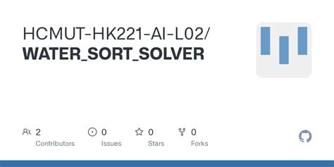 Github Hcmut Hk221 Ai L02watersortsolver