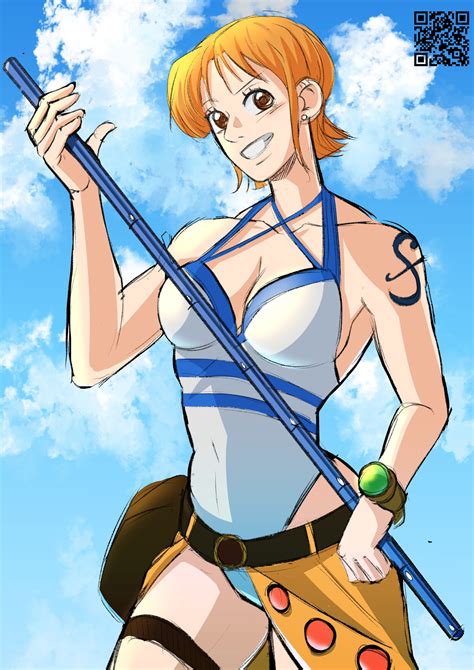 Nami I Think Between Pre And Post Timeskip Rebornneoart Ronepiece