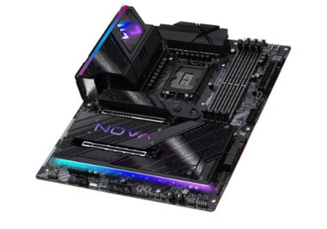 华擎 Z790 Nova Wifi “幻影新星”高端主板，背板也带rgb、支持wifi 7、6路m 2 Ssd 扩展 发烧友