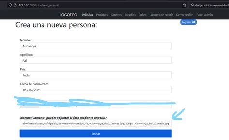 Subir Una Imagen En Django Mediante Una Dirección Web Stack Overflow En Español