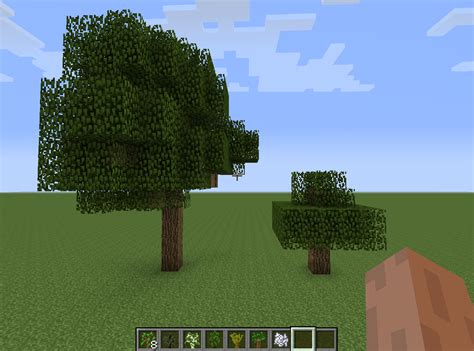 How To Make A Large Oak Tree In Minecraft At Eugene Mash Blog