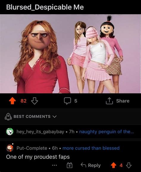 Cursed Despicable Me R Cursedcomments