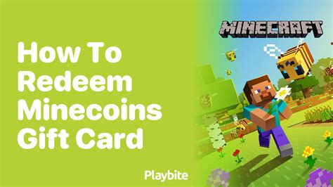 How To Redeem Your Minecoins Gift Card A Simple Guide Playbite