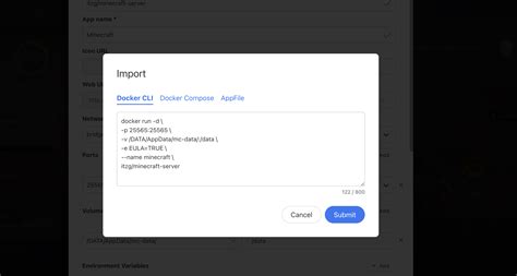 Minecraft Serverbuild A Minecraft Server With Zimaboard Zimaspace Docs