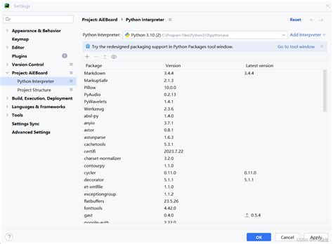 PyCharmNo Python interpreter configured for the project CSDN博客