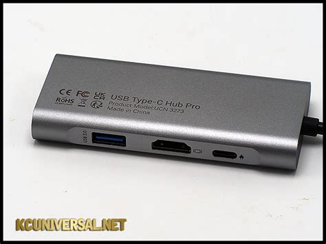 Utechsmart 6 In 1 Usb C Hub Ucn3273 Electronics Reviews