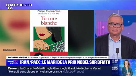 Iran La prison est devenue un bastion de lutte raconte l époux de la militante et prix Nobel