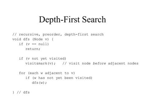 graph traversal bfs and dfs ppt