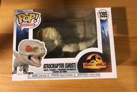 Atrociraptor Ghost 1205 Funko Pop Movie Jurassic Park Jurassic World