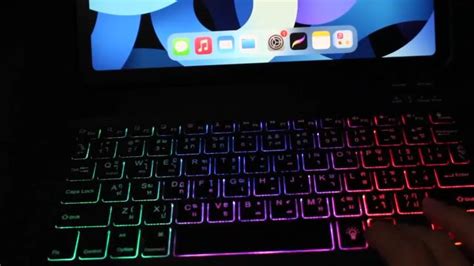 Aishipa 🔥 คีย์บอร์ดไทย 🔥 2024 ใหม่แบ็คไลท์ไล่โทนสี คีย์บอร์ด Rgb