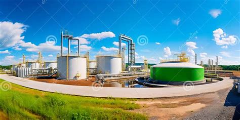 Bioenergy Plant Utilizing Organic Waste To Produce Biogas For Heating