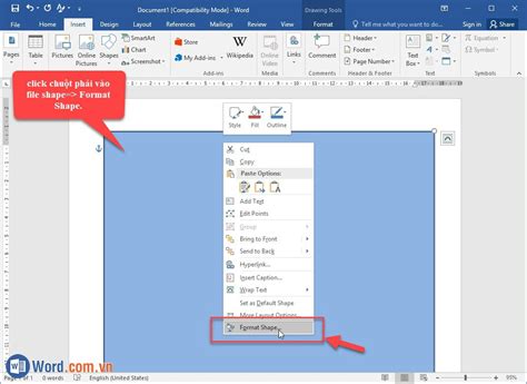 Cách Tạo Khung đường Viền Border Trong Word