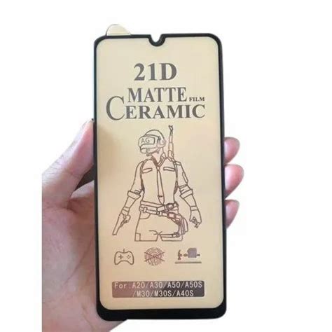 Ceramic Mobile Matte Tempered Glass Thickness 1mm Model Namenumber