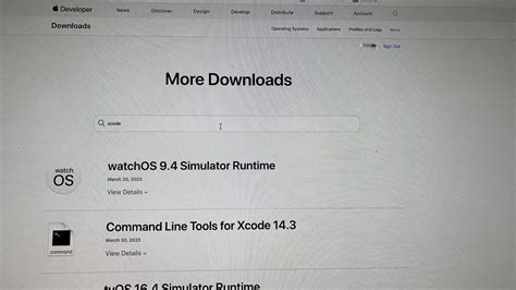 Xcode历史版本下载
