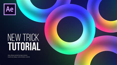EPIC Glowing Shapes Motion Graphics In After Effects After Effects