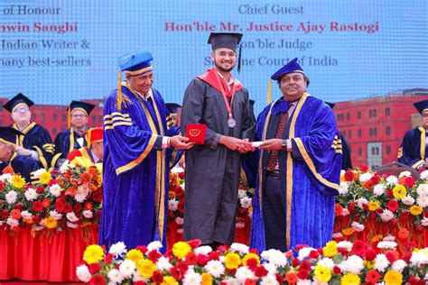 Convocationday Jecrcuniversity Postgraduated Yashraj Singh Chauhan