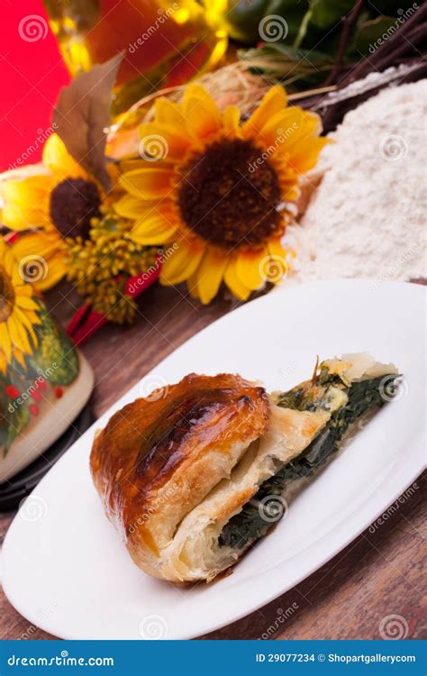 Italian Chard In Puff Pastry Stock Photo Image Of Chili Baked 29077234