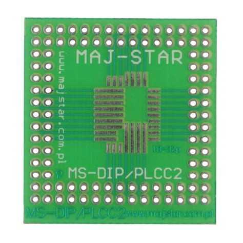 Adapter PLCC DIP Płytka uniwersalna prototypowa DIP PLCC sklep Kamami