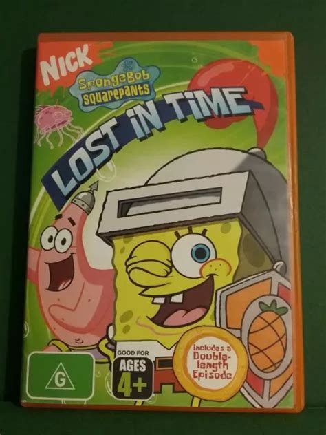 Spongebob Squarepants Lost In Time Dvd 2006 Region 4 £692
