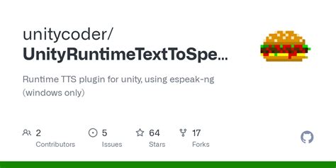 Github Unitycoderunityruntimetexttospeech Runtime Tts Plugin For