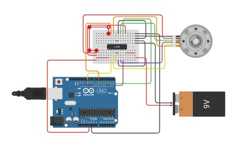 Circuit Design Practica 5 David Sánchez Tinkercad