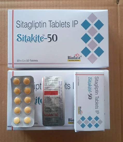 Sitakite M Sitagliptin And Metformin Hydrochloride Tablets 1000mg At