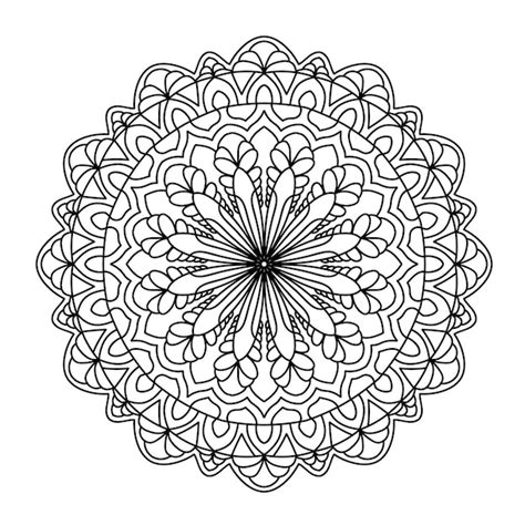 Premium Vector Abstract Decorative Ornamental Design Element Vector Mandala