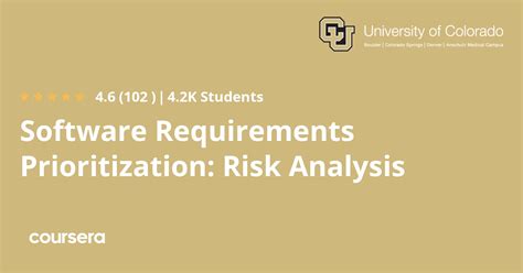 Software Requirements Prioritization Risk Analysis Coursya