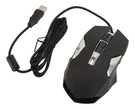 Ratón Usb Con Cable Rgb Gaming Botones Programables De 7200 Cuotas