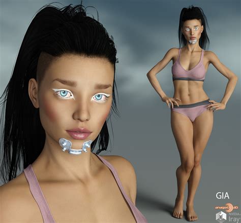 Scifi Teens Head And Body Morphs For G8f Vol1 Daz 3d