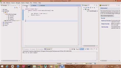 Why To Use Abstract Classes Part 1 The Very Basics Of Java Youtube