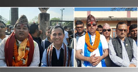 चितवन २ मा एमालेका न्यौपाने र कांग्रेसका श्रेष्ठले गरे मनोनयन दर्ता
