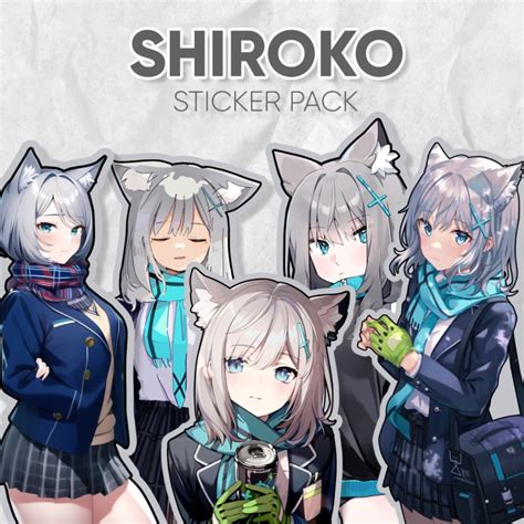 Jual Stiker Pack Shiroko Blue Archive Sticker Waterproof Kab Sidoarjo Animey Tokopedia