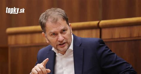 Matovič V Debate O Návrhu Sme Rodina Kritizoval Sas že Chce Predčasné