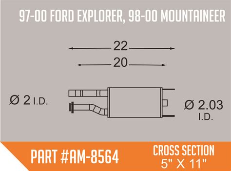 Am 8564 Ford American Muffler