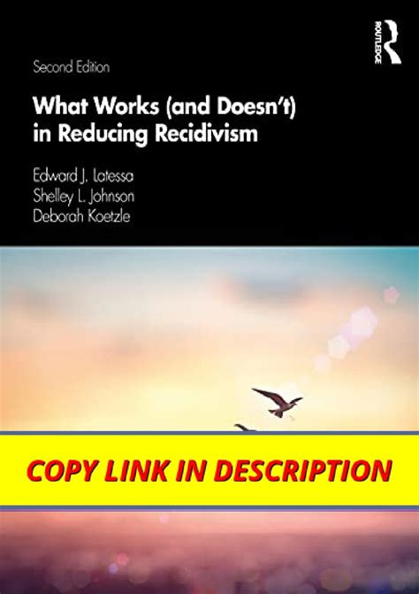 Download What Works And Doesnt In Reducing Recidivism