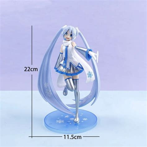 2022 Anime Nuevo 15cm Hatsune Miku Lindo Kawaii Cantante Virtual Miku