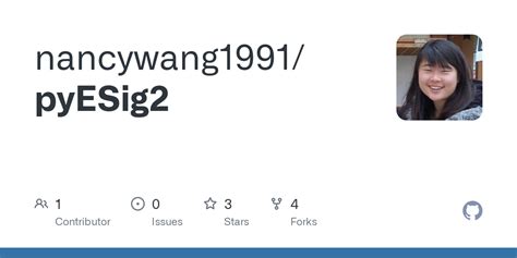 Github Nancywang Pyesig