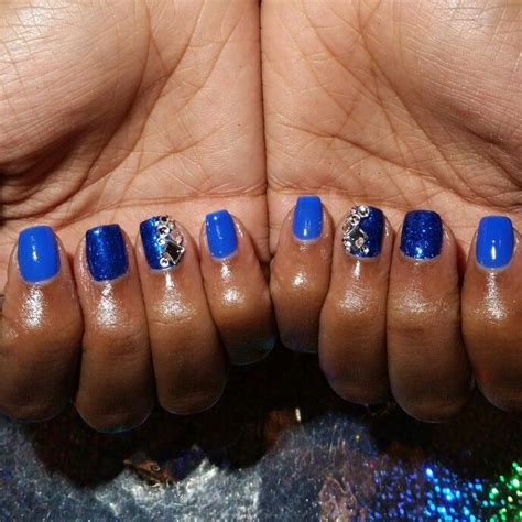 Geliah Mali Blu Me Away Nails Nail Art Beauty