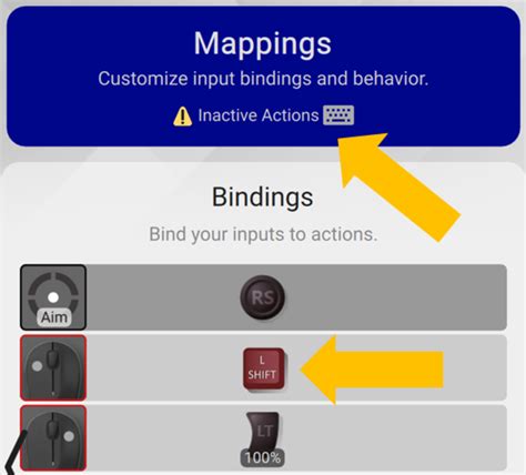Bindings Xim Matrix User Guide
