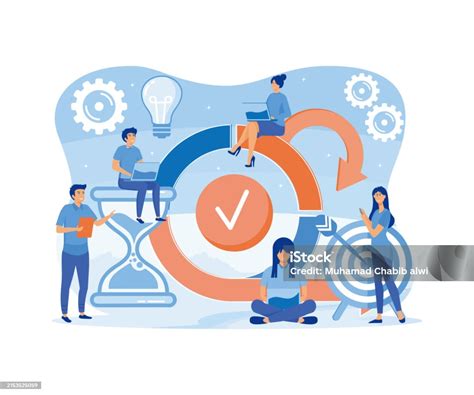 스크럼 프레임워크 개념 민첩한 소프트웨어 개발 계획으로서의 스크럼 프로세스 다이어그램 비즈니스 미팅 프로젝트 관리 작업 주기