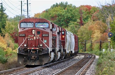 Railpicturesca Marcus W Stevens Photo The Overcast Weather