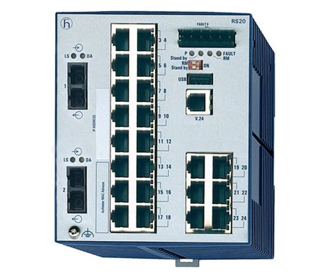 Hirschmann Rs20 2400m2m2sdae Rail Switch