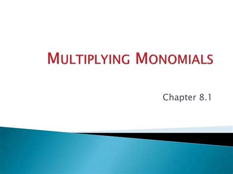 PPT Multiplying Monomials PowerPoint Presentation Free Download ID 5833231