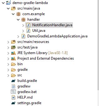 Java Aws Lambda With Spring Boot And Gradle Not Working Class Not Found Exception When AWS