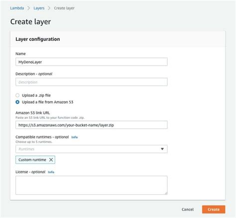 tutorial serverless membuat deno runtime untuk aws lambda