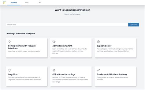 Column Widgets Thought Industries