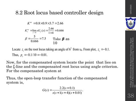 Chapter 8 Frequency Response Control Systemspptx